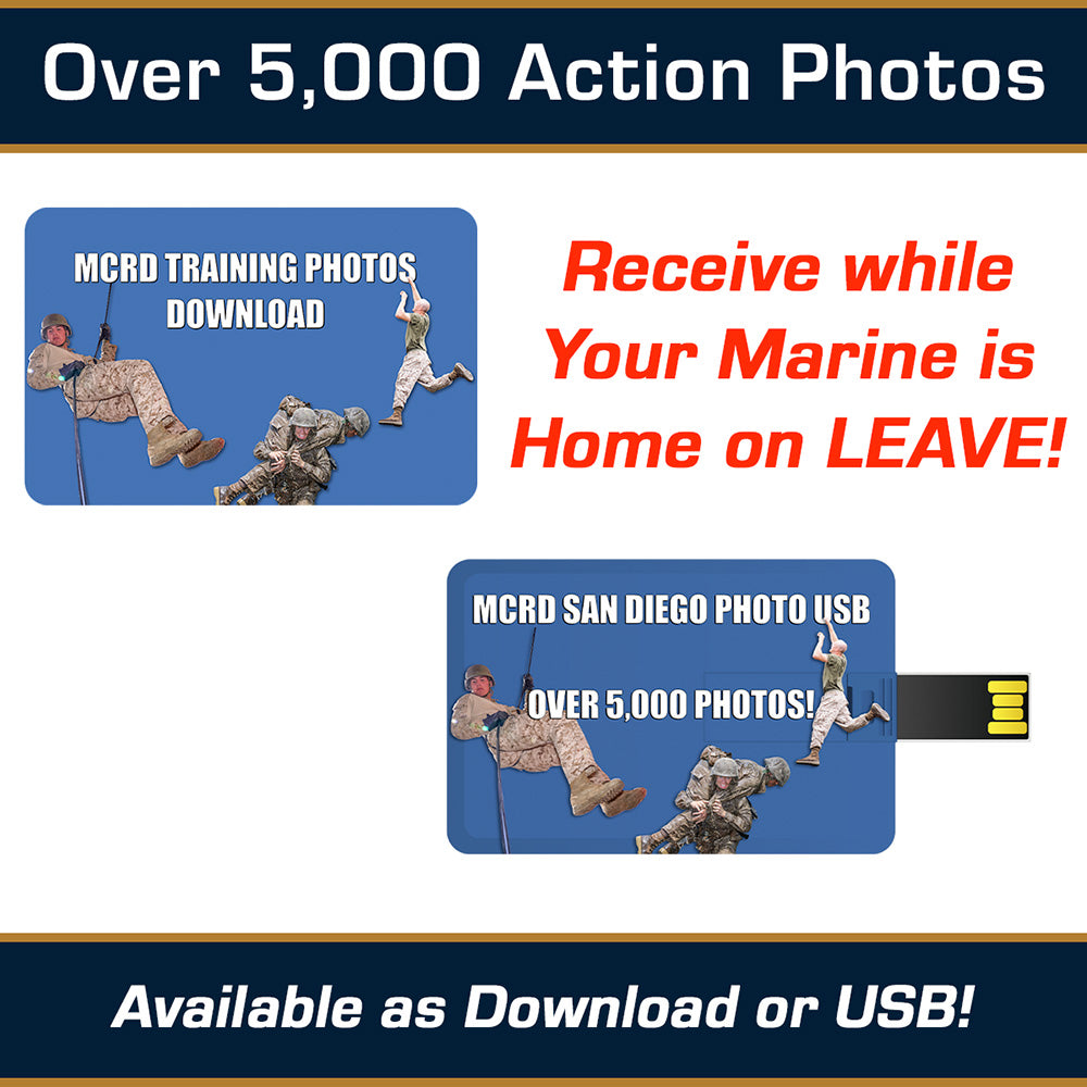 MCRD San Diego Recruit Training Photos RECEIVE WHILE YOUR MARINE IS HO